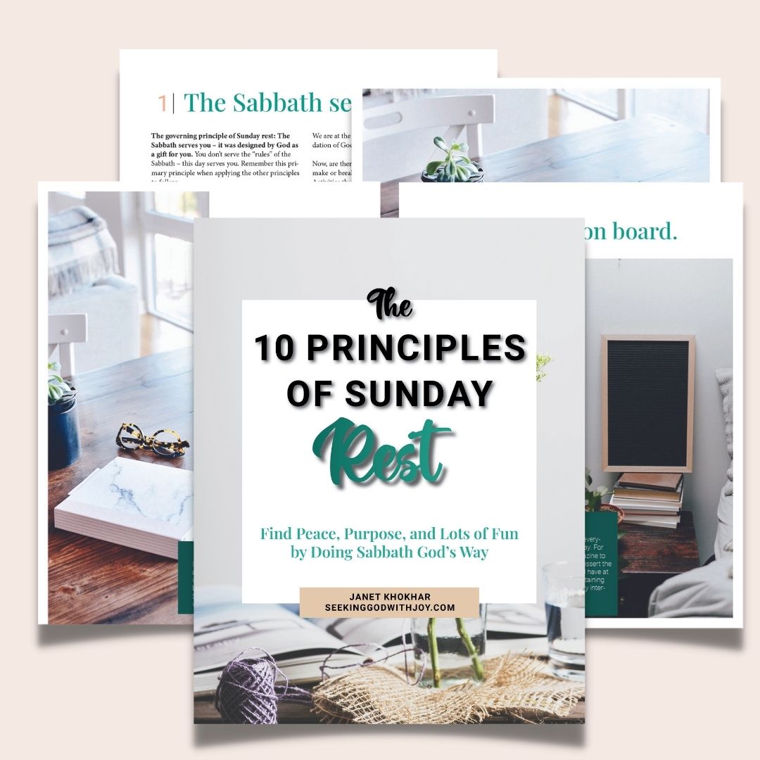 Free Downloadable Guide: 10 Principles of Sunday Rest - Seeking God ...